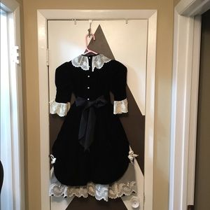 Sarah Kent | Dresses | Vintage Sarah Kent Blackwhite Princess Dress ...